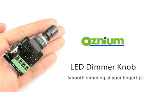 Led Dimmer Knob With Rotary Control Switch Pwm Dimming Control For 12