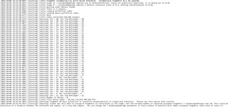 salmon quant quasi alignment · issue 804 · combine lab salmon · github