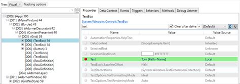 Snoop WPF Controls DevExpress Documentation
