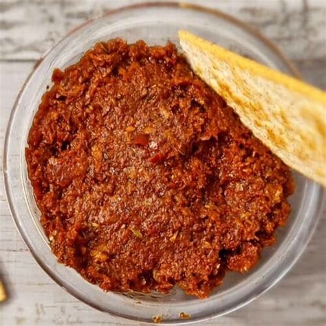 Spicy Sun Dried Tomato Paste
