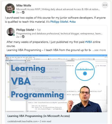Learn VBA From A Master