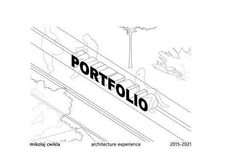 Architecture Portfolio 2024 On Behance