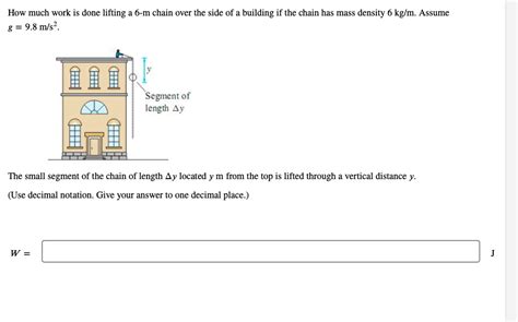 Solved A 2 M Chain With Linear Mass Density P X 2x 5 X Chegg Com
