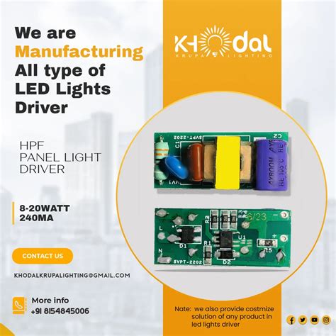 20w Led Panel Light Driver At ₹ 25 Piece In Ahmedabad Id 2851538310855
