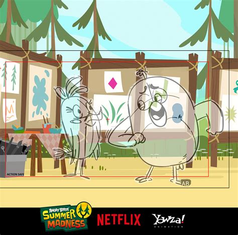 Artstation Angry Birds Summer Madness Bg Layouts