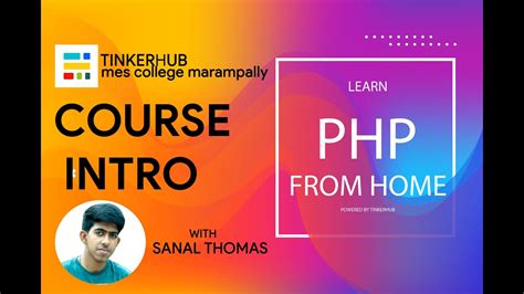 Be Curious Learn Php From Home Tinkerhub Mes Marampally Youtube