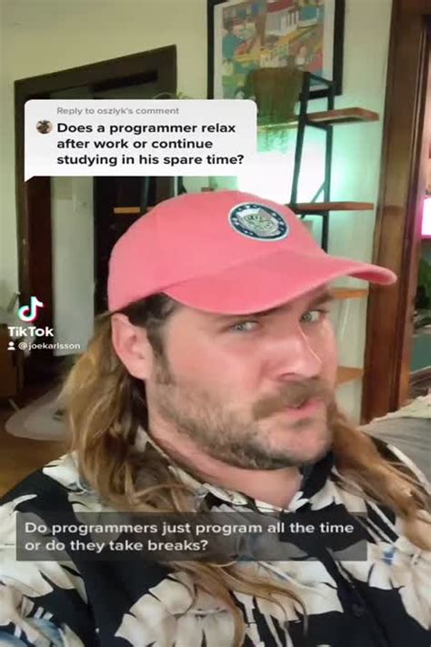 👋 Joe Karlsson On Linkedin Q Does A Programmer Relax After Work Or