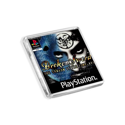 Broken Sword Magnet PS Inspired Gaming Fridge Magnets
