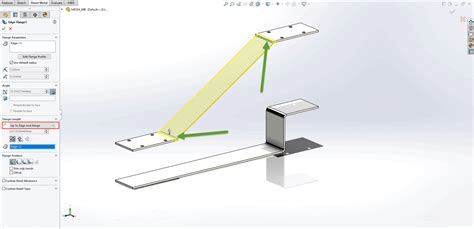 solidworks using multiple bodies in sheet metal part design computer