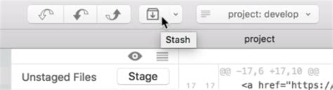 How To Use Git Stash As Temporary Storage