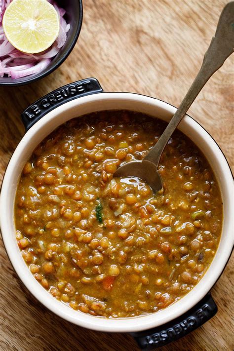 Whole Masoor Dal Brown Lentils Sabut Masoor Dal Dassanas Veg Recipes