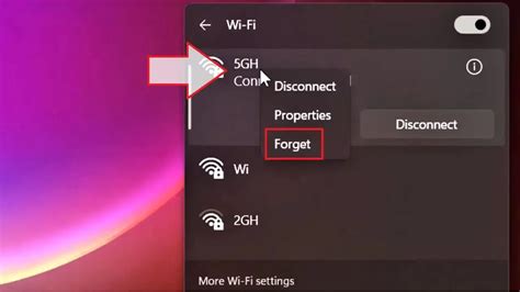 How To Forget Or Remove Wi Fi Network