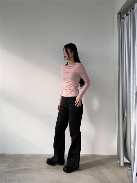 Best Half Off Shoulder T Shirt 2color