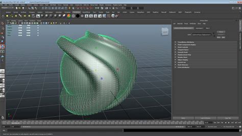 Animated Real time displacement Maya - YouTube