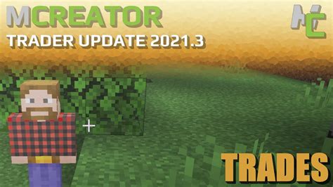 Mcreator Tutorial Npc Trader 20213 Youtube