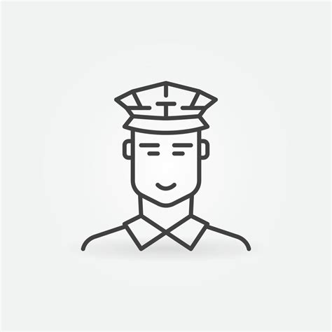Taxi Driver Vector Concept Outline Icon 13094127 Vector Art At Vecteezy
