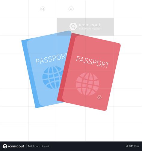 Passport Animated Icon Download In Json Lottie Or Mp4 Format