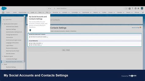 How To Customize Social Accounts In Salesforce Lightning Youtube