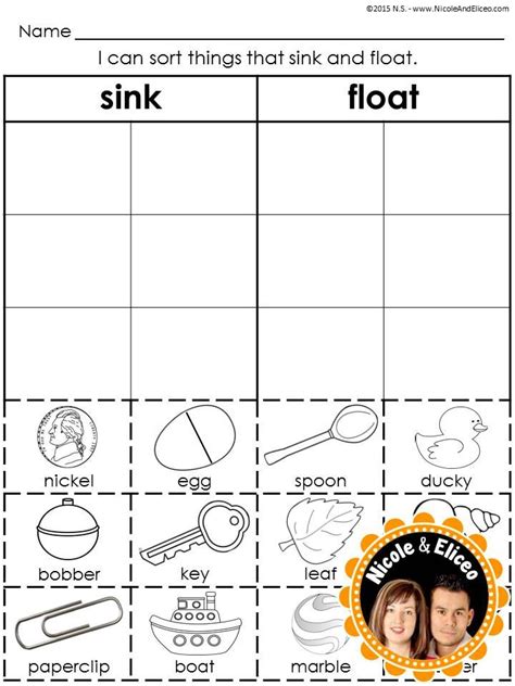 34 Best Sink Or Float Images On Pinterest Science Experiments