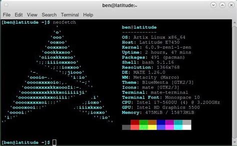 installed my first arch based distro artix w zen kernel and dinit