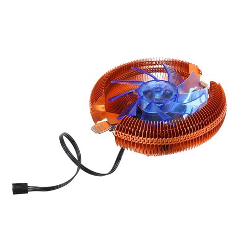 jp cpuファン eryue 1156 1155 1150 1151 ledライト用の油圧cpuクーラーヒート