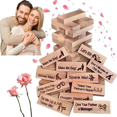 Buy Lust Tower Game For Adults48pcs Super Naughty Block Tower Game
