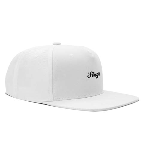 Boné Singe Classique Snapback Branco Ds Skate Skate And Streetwear