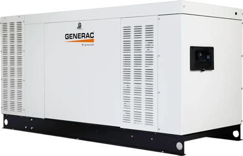 Generac Protector Rg08045anax 80kw Liquid Cooled Propane Natural Gas 1