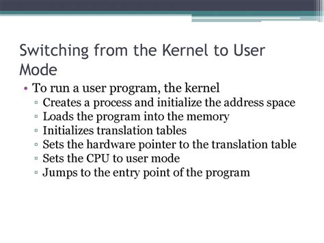 memory protection kernel and user address spaces ppt download
