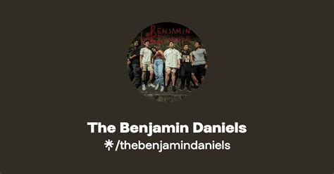 The Benjamin Daniels Instagram Tiktok Linktree