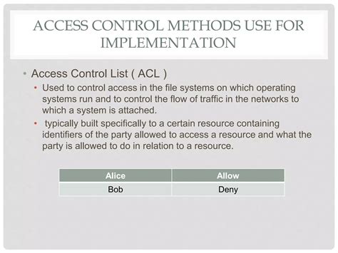 Data Security Authorization And Access Control Pptx