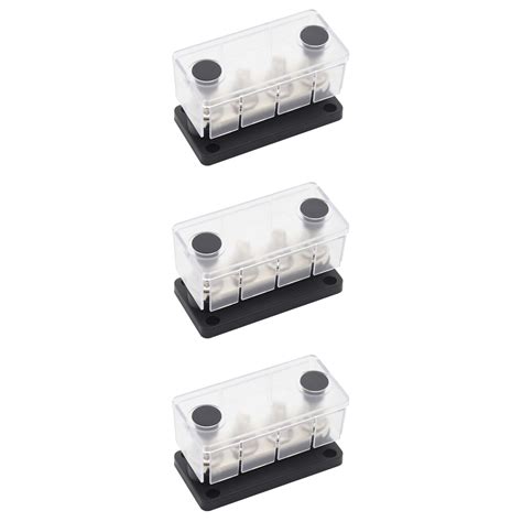 Mlins 3pcs Power Distribution Block Battery Terminal Distribution Block 300a Terminal