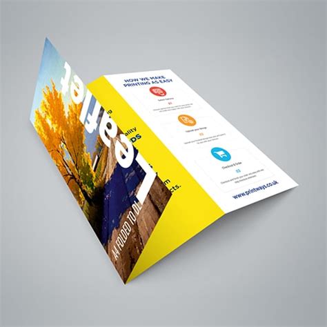 Dl 6pp Dl 6pp Printing Dl 6pp Folded Leaflets