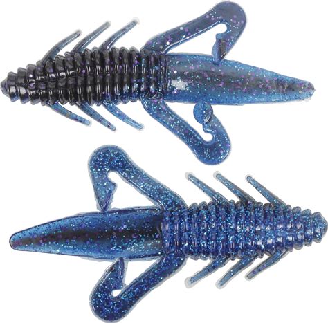 Gene Larew Biffle Bug Blackberry Sapphire Tackledirect