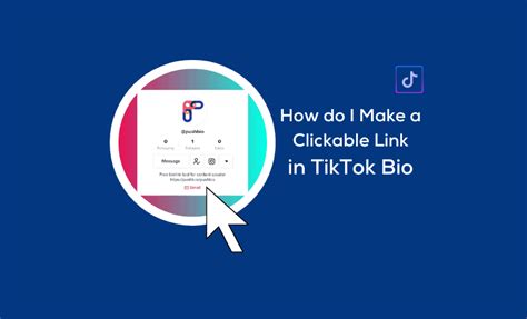 How To Add A Clickable Link To TikTok Bio