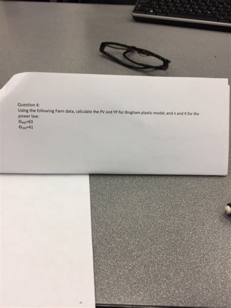 Solved Using The Following Fann Data Calculate The PV And Chegg Com