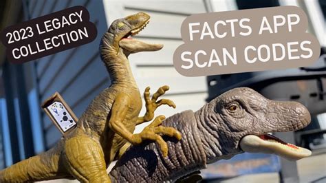 New 2023 Legacy Collection Jurassic World Facts App Scan Codes Youtube