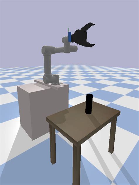 Our Benchmark Scene Left The Simulated Environment Right The Real Download Scientific