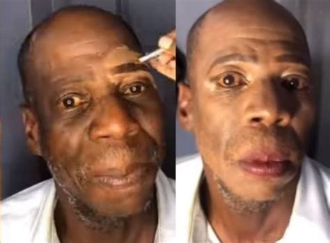Uncle Allows His Aspiring Makeup Artist Niece To Practice With Face