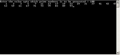 C Programming Tutorials WAP To Generate Prime Numbers
