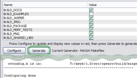 Netbeans 72 Mingw Installing For Opencv Stack Overflow