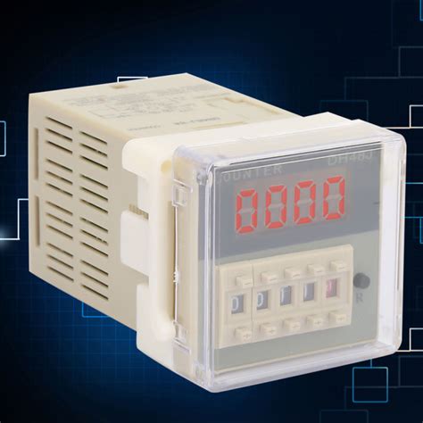 Lcd Counter 3w Plastic Digital Counter Dh48j 8a Display Electronic