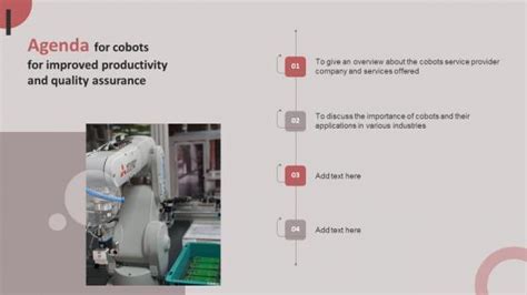 Cobots For Improved Powerpoint Templates Slides And Graphics