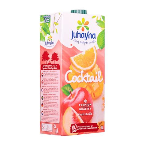 عصير كوكتيل جهينه 1لتر المشروبات