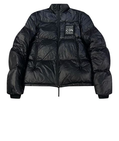 ARMANI EXCHANGE Антрацитовая куртка для мужчин – купить в интернет ...