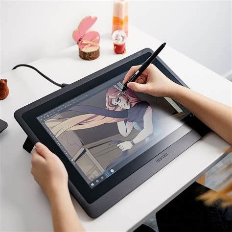 Wacom Cintiq 16 Dtk 1660k0a Graphic Drawing Tablet Monitor Pen Displ