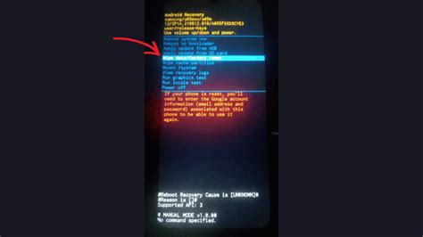 how to factory reset android without password all methods