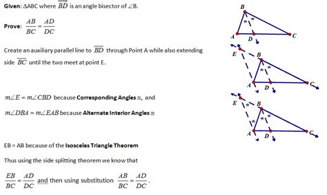 High School Geometry Common Core G Srt B 4 Proof Triangles Teacher Notes Patterson