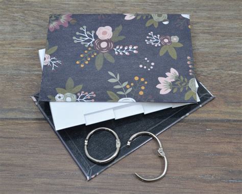 Index Card Binder Teacher Planning Journal Personal Address Etsy