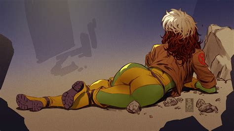 Rogue X Men Rogue Rogue Marvel Роуг Шельма Бандит Анна